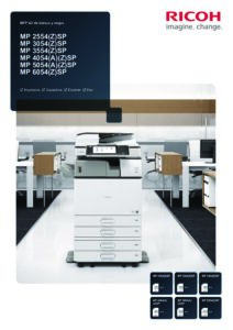 BROCHURE RICOH MP 2554 3054 3554 4054 5054 6054 – Genuine Colombia
